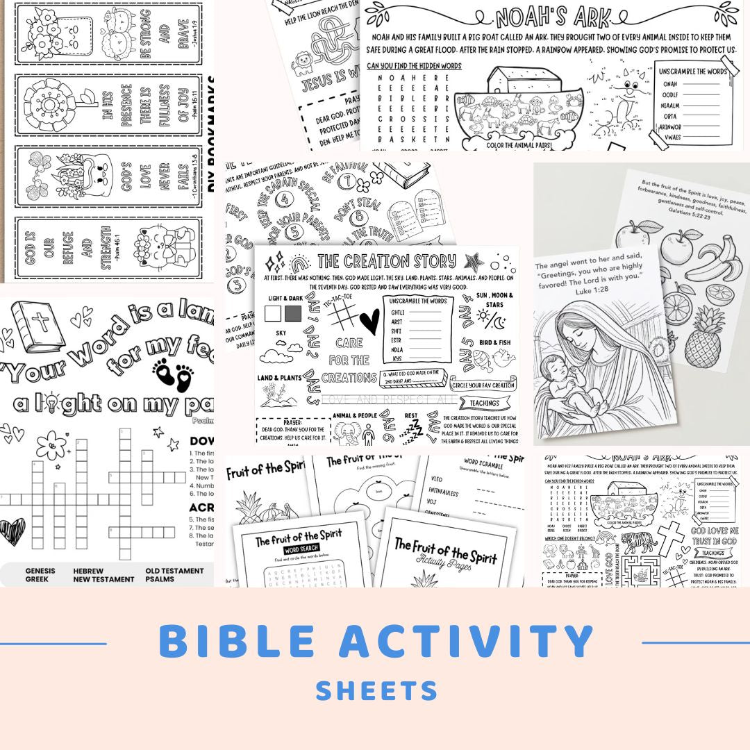 The Complete Kids Bible Bundle – Bible Steps For Kids